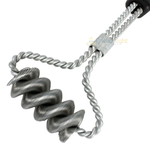 BrushTech Toughest Little Safety Double-Helix Bristle Free BBQ Grill B ...