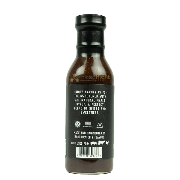 Southern City Flavors Maple Chipotle BBQ Sauce With 100% Pure Maple Sy ...