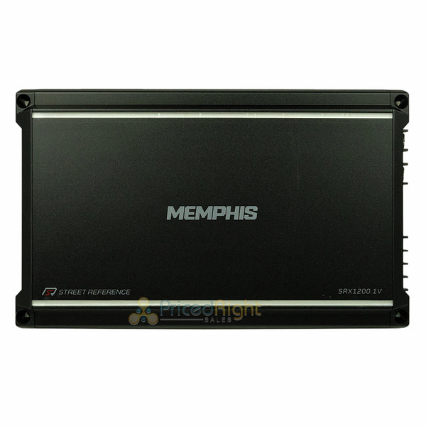 Memphis Audio Monoblock Amplifier 1200W RMS Class AB Street Reference ...